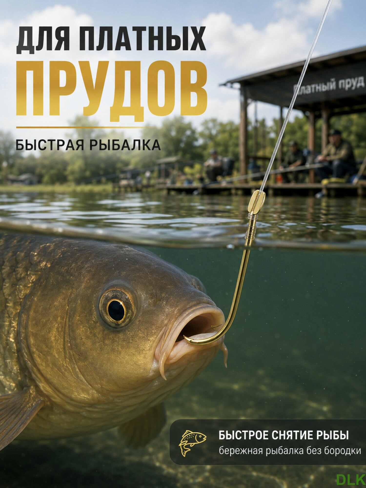 SheFu_G_4#_20шт Крючок — фото 1