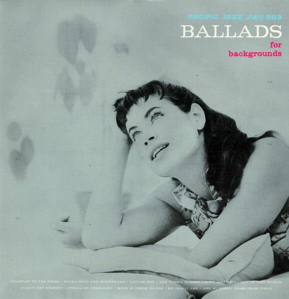 V/A - Ballads For Backgrounds - Japan 1992 Mono Reissue - новая виниловая пластинка