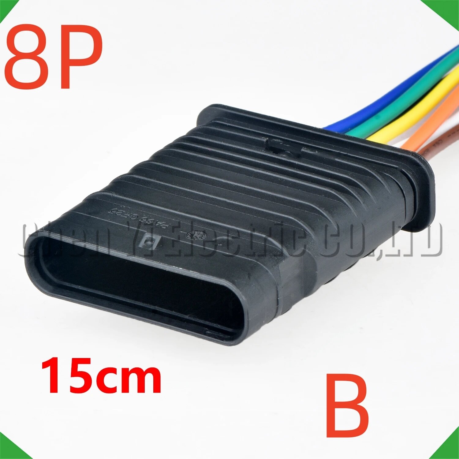 8P автомобильный разъем B Female 15CM
