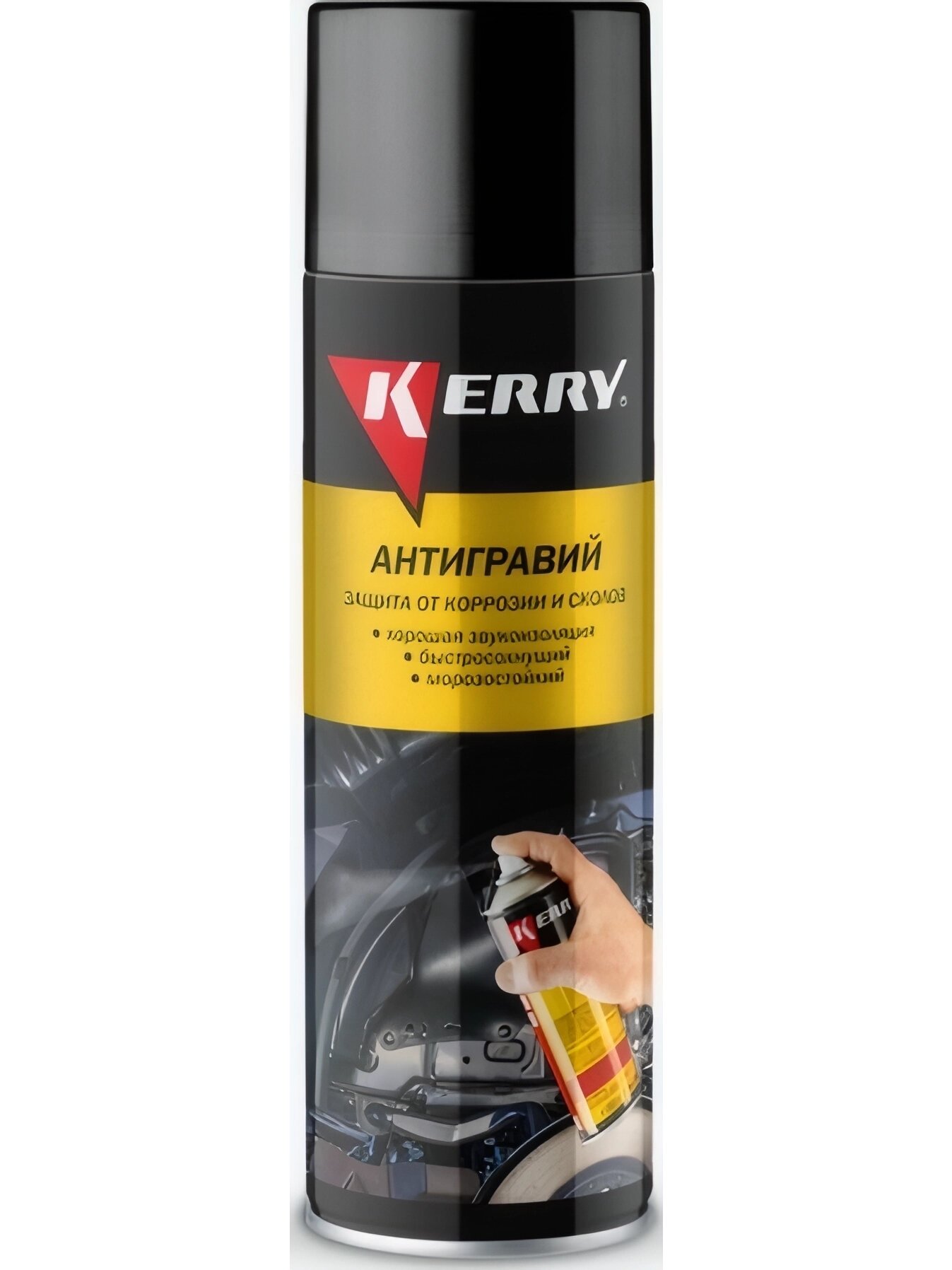 Антигравийное KERRY KR-970.3 покрытие, белый, 650мл