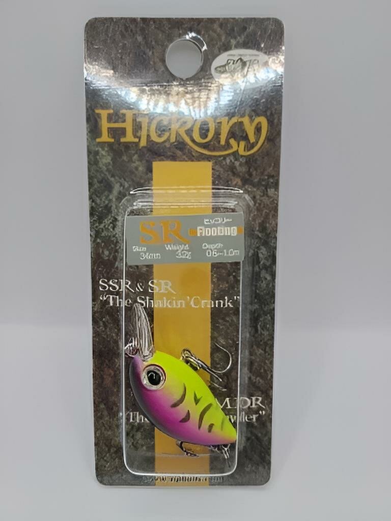 Воблер крэнк ZipBaits Hickory SR, 3.2 г, 34мм, плавающий мелководный