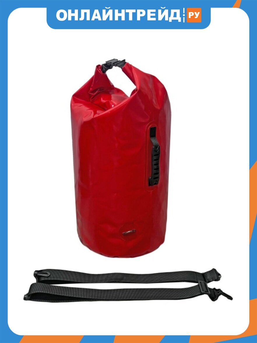 Гермомешок+герморюкзак Gaoksa 100л, красный GM+GR100red-