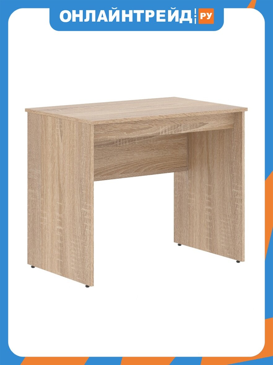 Стол рабочий Skyland S-900 Дуб Сонома светлый 900*600*760 SIMPLE