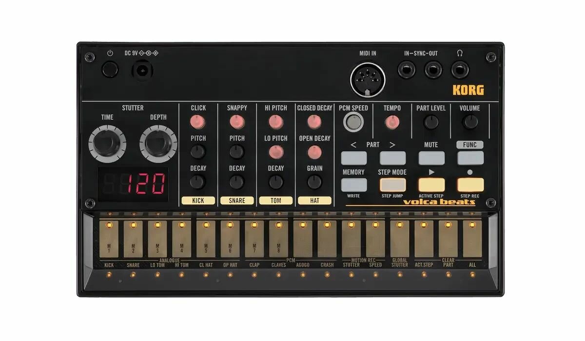 Драм-машина Korg Volca Beats