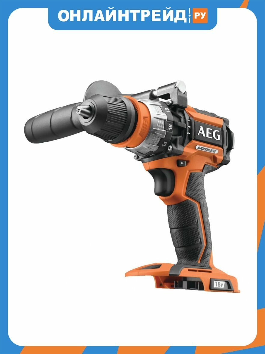 Дрель-шуруповерт аккумуляторная Aeg BSB 18CBL-0 4935451082