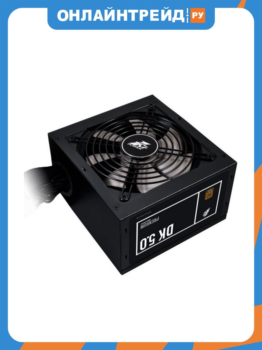 Блок питания 1STPLAYER DK Premium, 500W, 80+ Bronze (PS-500AX)
