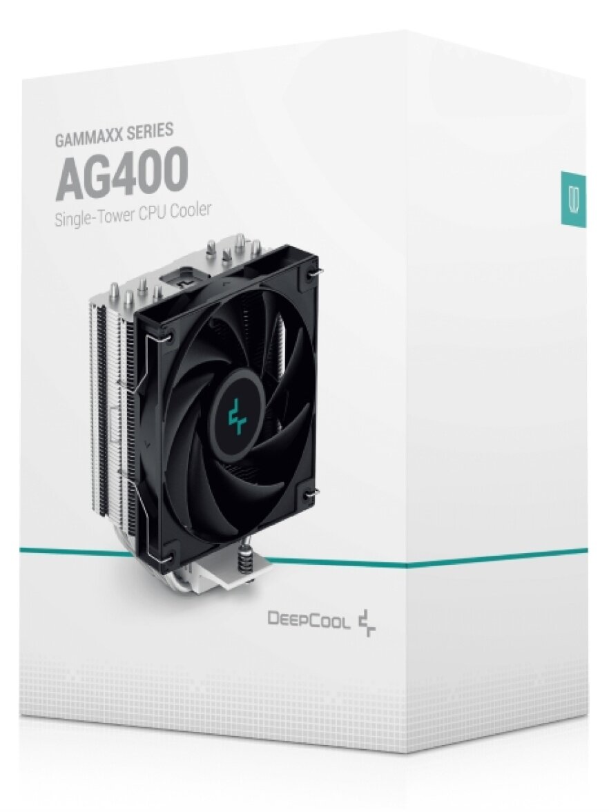 Кулер для процессора Deepcool AG400 (R-AG400-BKNNMN-G-1) — фото 1