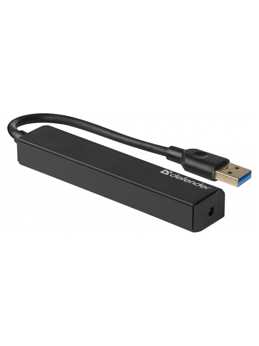 Разветвитель USB Defender Quadro Express, 4 порта USB 3.0 (83204)