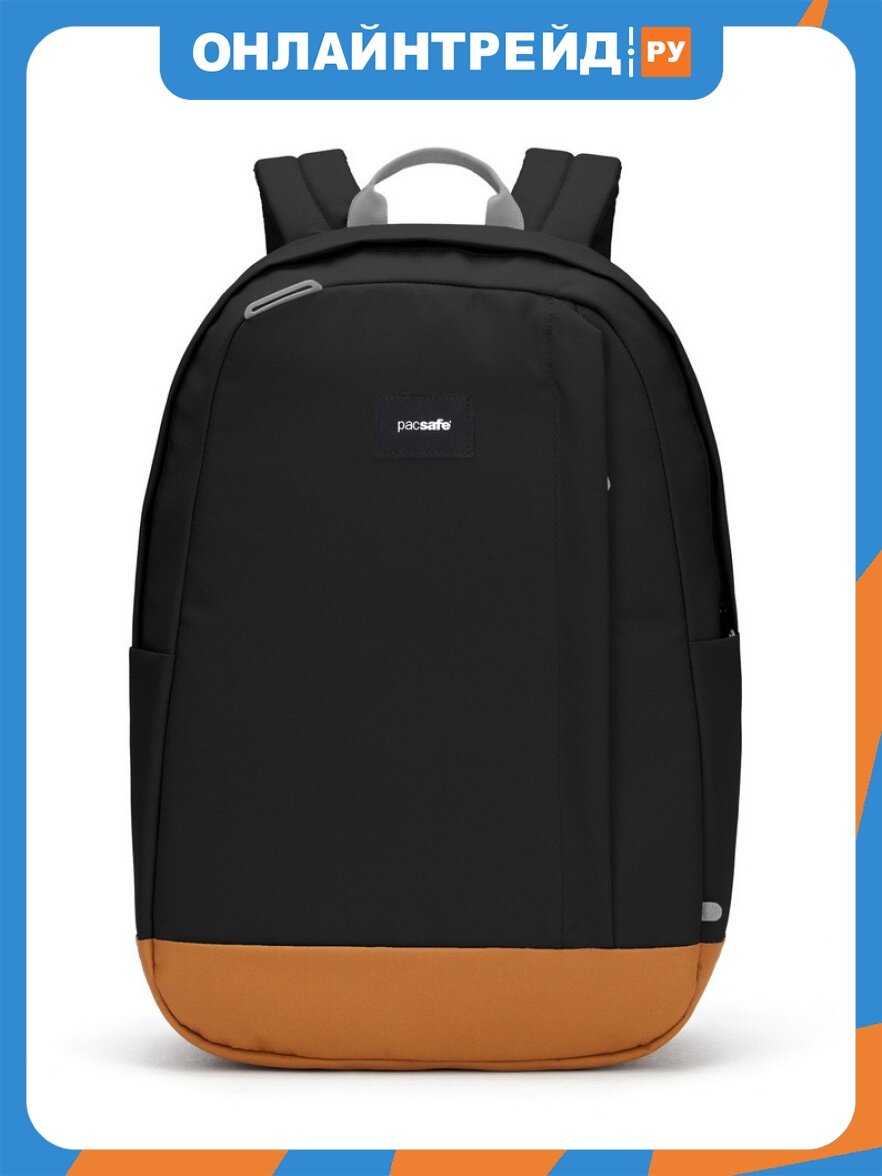 Рюкзак антивор Pacsafe GO 25, Черная смола, 25L