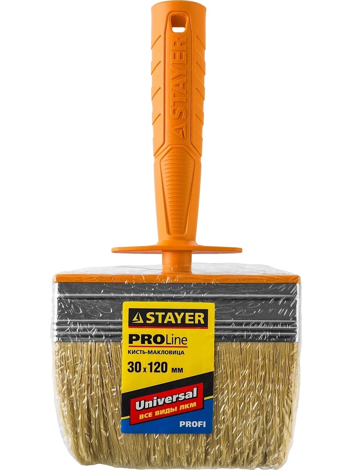 Макловица Professional STAYER Universal MINI 3 х 12 см светлая натуральная щетина пластмассовый корпус все виды ЛКМ