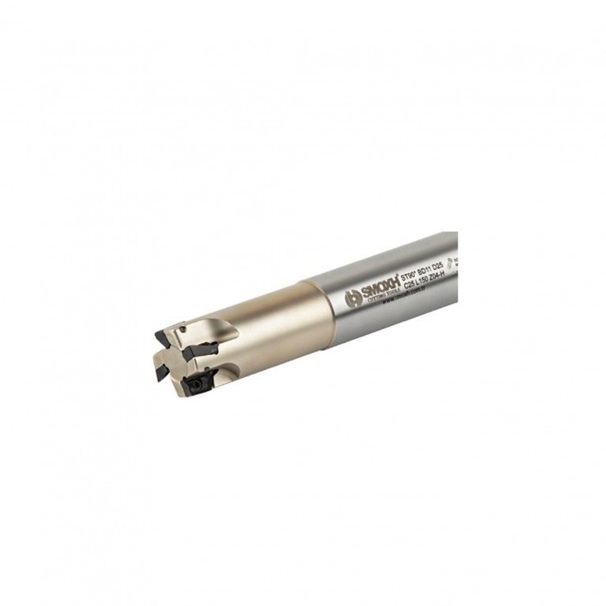 Корпус фрезы ST90 BD11 D16 W16 L150 Z02 по металлу под сменные пластины SMOXH, пластина BD.11T3.