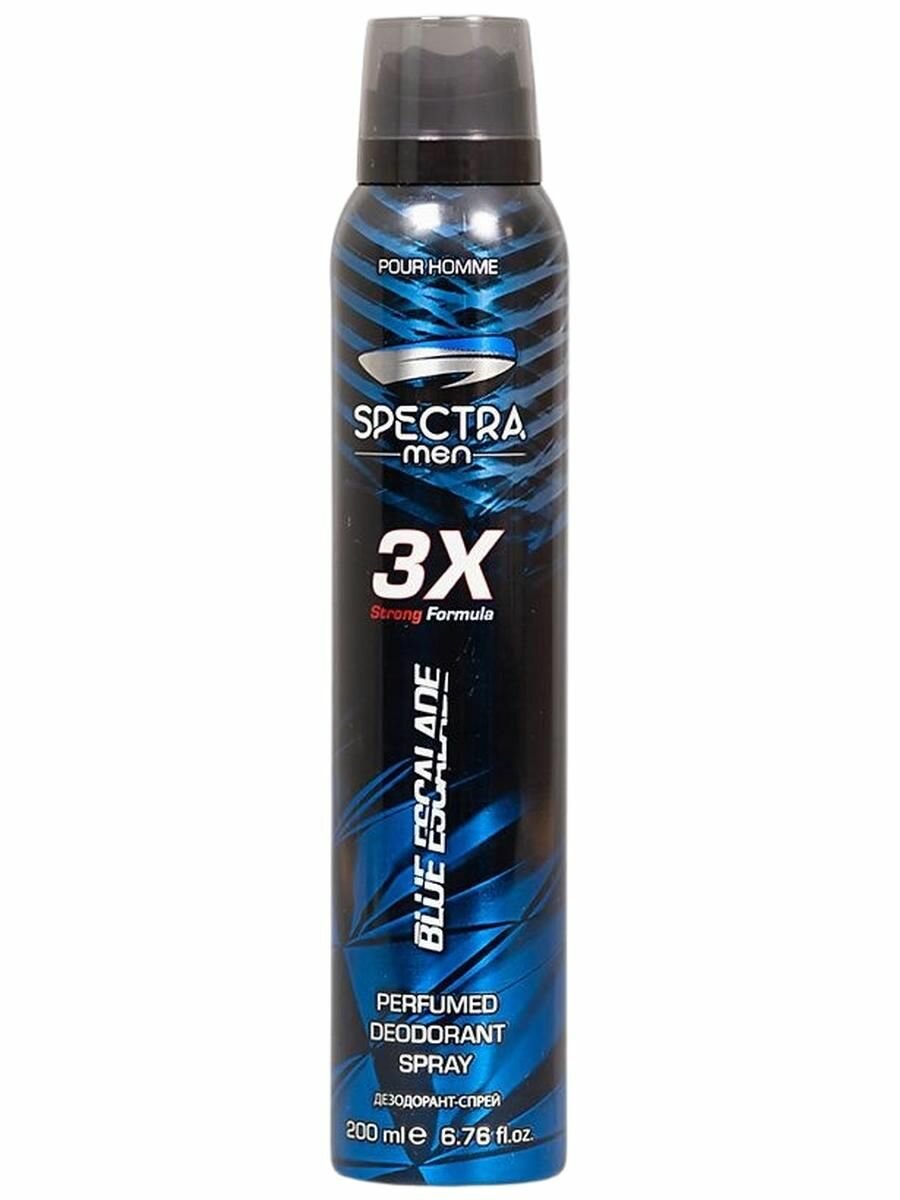 SPECTRA Дезодорант мужской "Blue Escalade" 200 мл