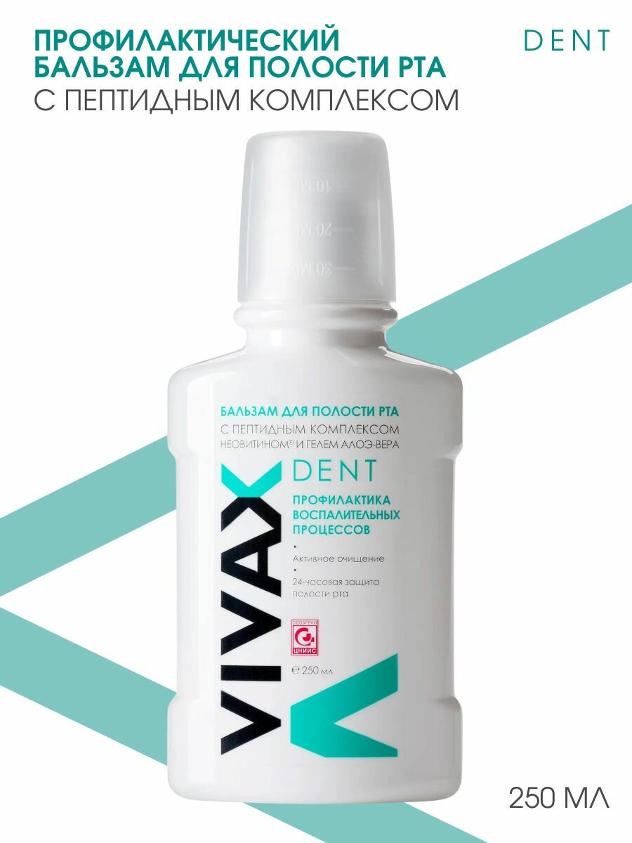 Бальзам ополаскиватель VIVAX с Неовитином и Алое-Вера, 250 мл