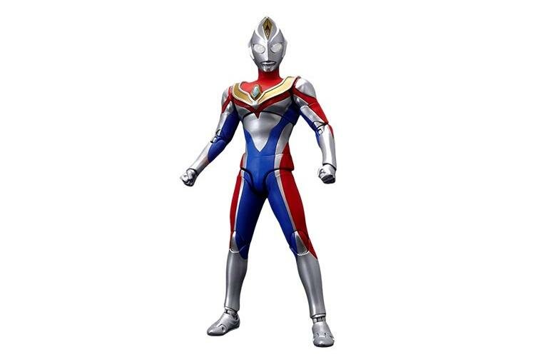 Фигурка унисекс BANDAI S.H.Figuarts Ультрачеловек Дина Техника Реальных Костей Блестящая Версия, Ultraman Dyna-Bright Type