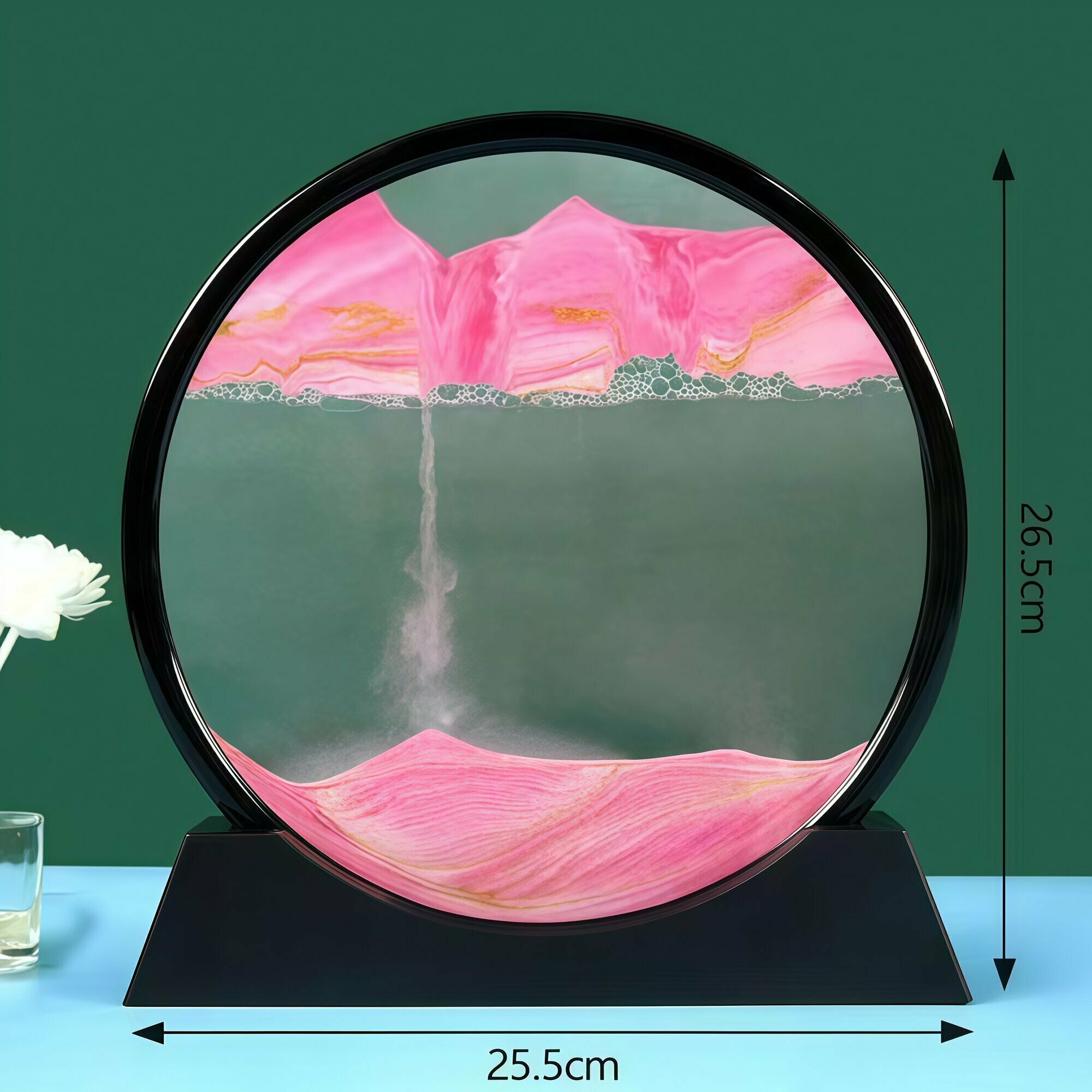 Зыбучие пески живопись творческое украшение 3D офис украшение дома подарок украшение рабочего стола гостиной