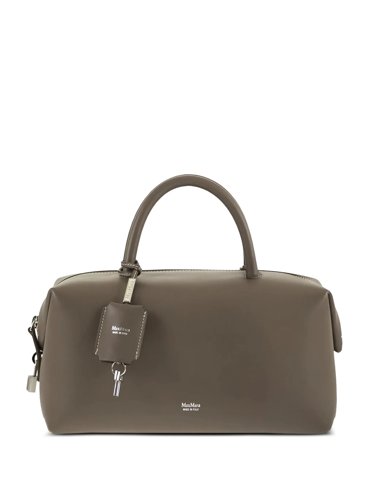 Сумка Leather padlock-detail shoulder bag