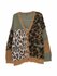 Кардиган R13 Leopard-print cardigan, размер 48