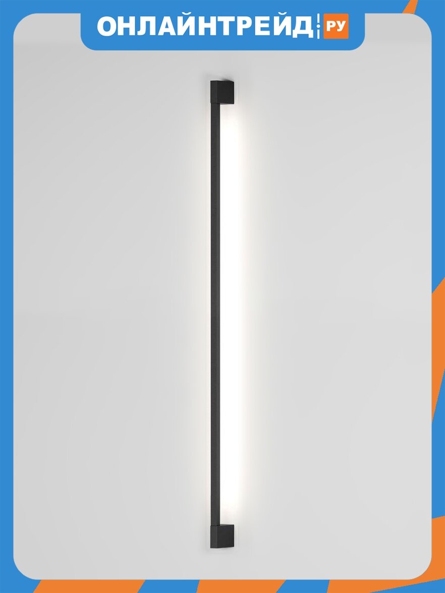 Уличный настенный светодиодный светильник Elektrostandard Argos 35121/D черный a069887