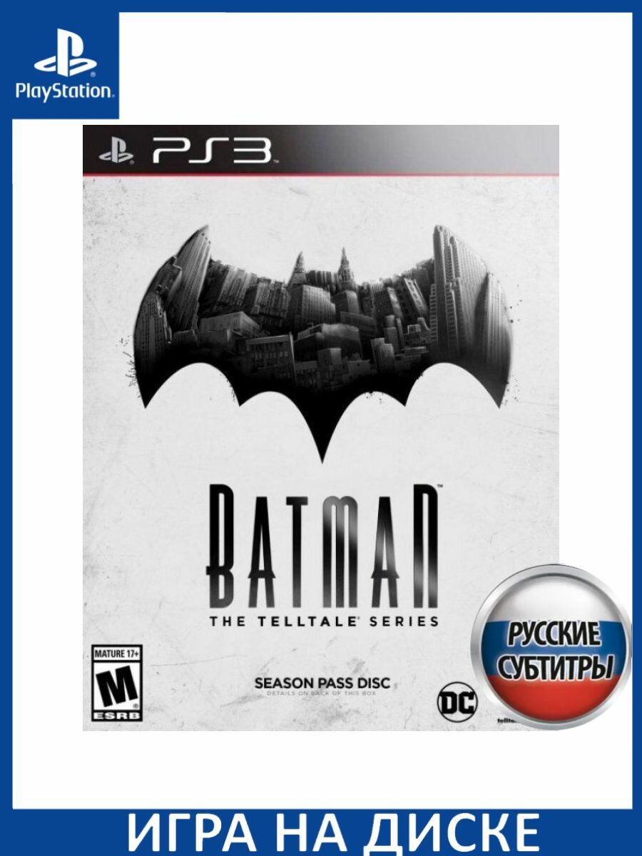 Игра Batman: The Telltale Series PS3 Русская Версия Диск на PlayStation 3