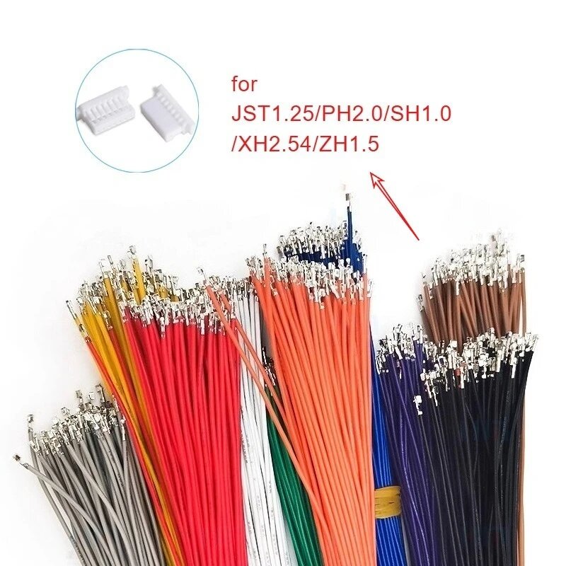Клеммы Oiersan XH2.54mm 26Awg, Double Header, White, 100mm