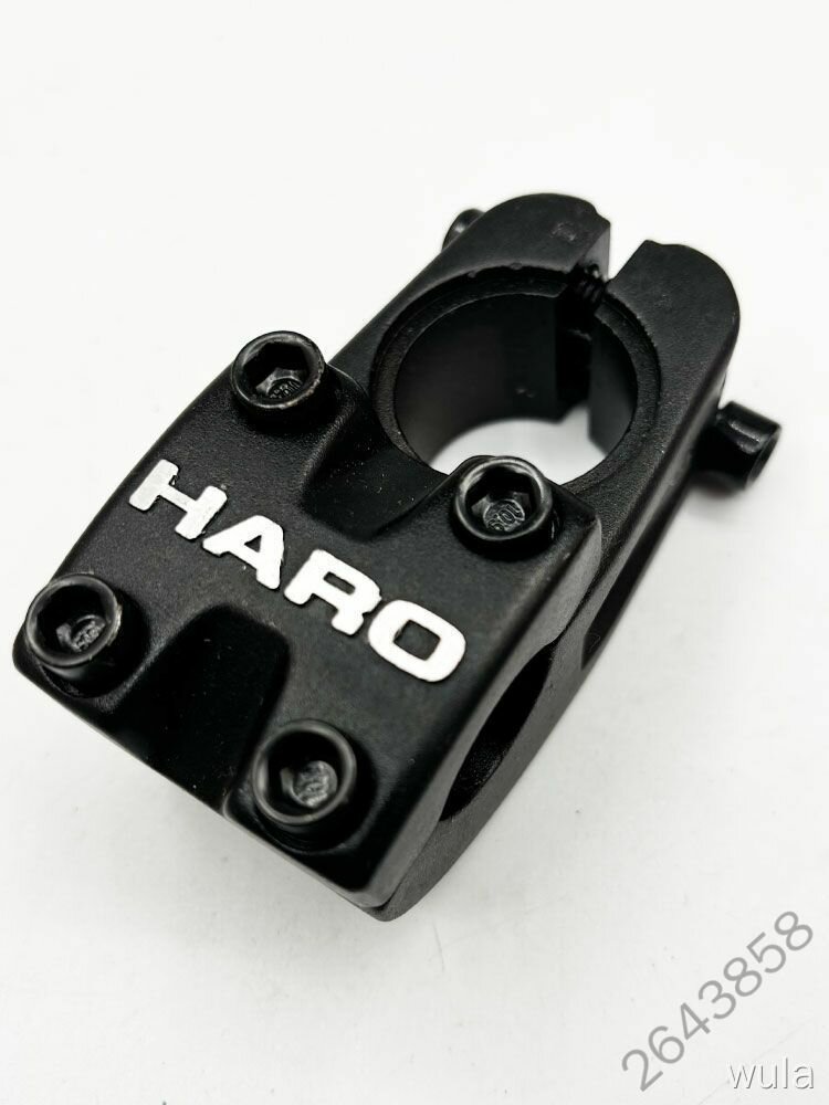 Стем HARO для велосипеда черный регулируемый 31.8mm с накладкой из алюминия