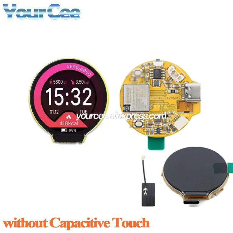 ESP32-C3 1.28" TFT экран Your Cee