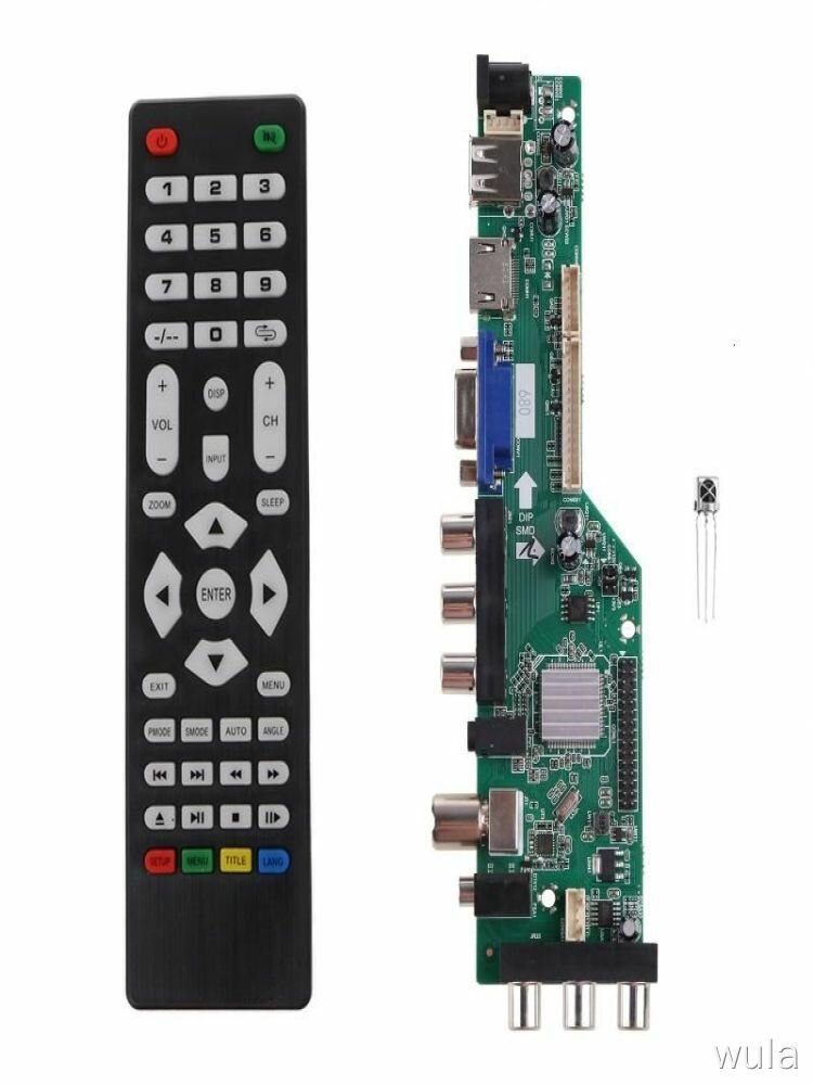 Универсальная LCD-плата управления A81.2. PA V56/V59, Черный