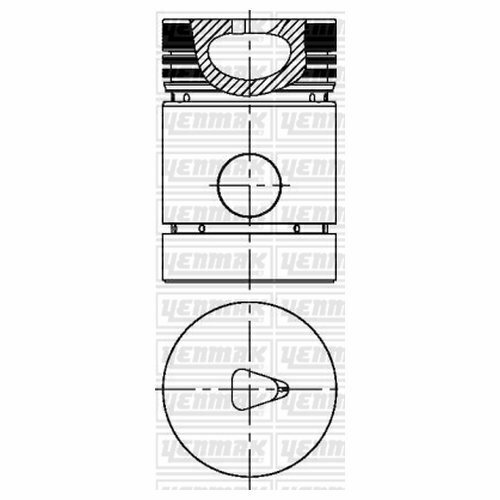 Поршень Yenmak 3104814000