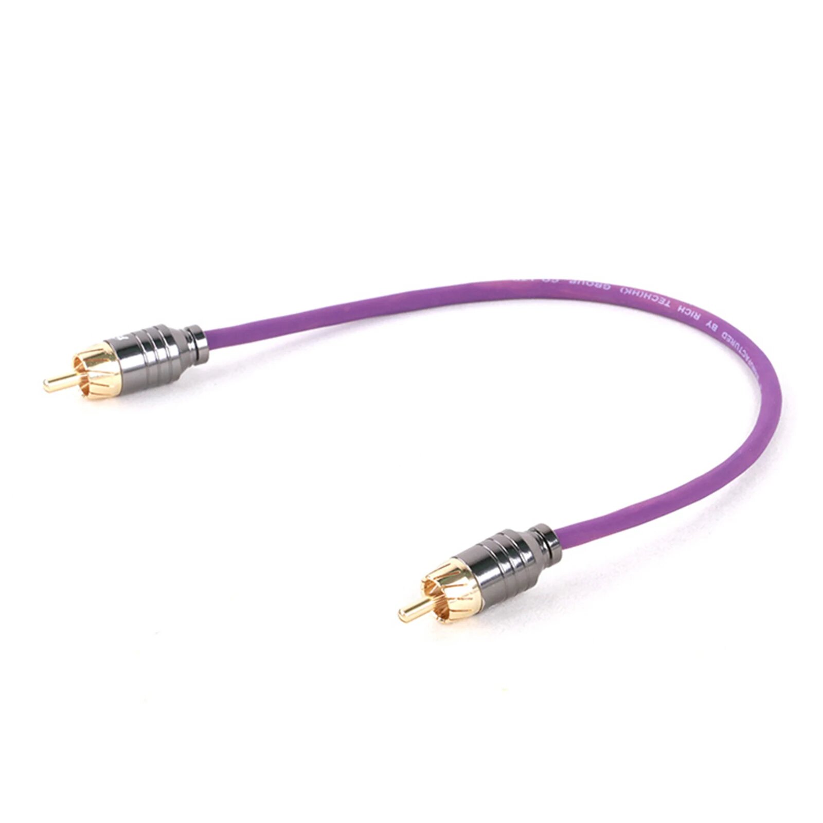 RCA кабель GuerGuo, 1 м, Purple-WH