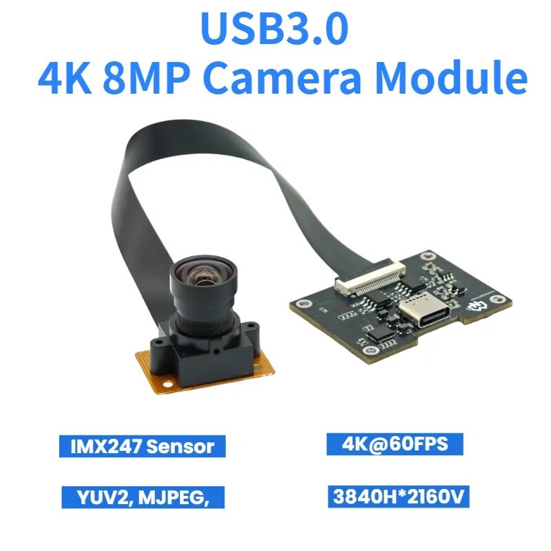 Модуль камеры IMX274 4K 8MP USB3.0 Weinan Electronics