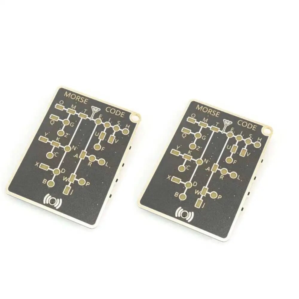 APWIKOGER Морзе Карта для Практики Азбуки Морзе 2 pcs