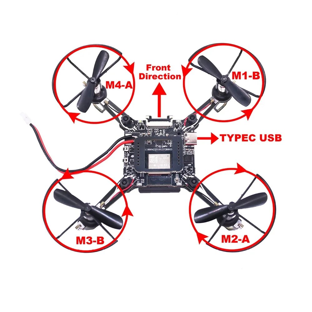 Квадрокоптер ESP-Drone ESP32-S2 — фото 1
