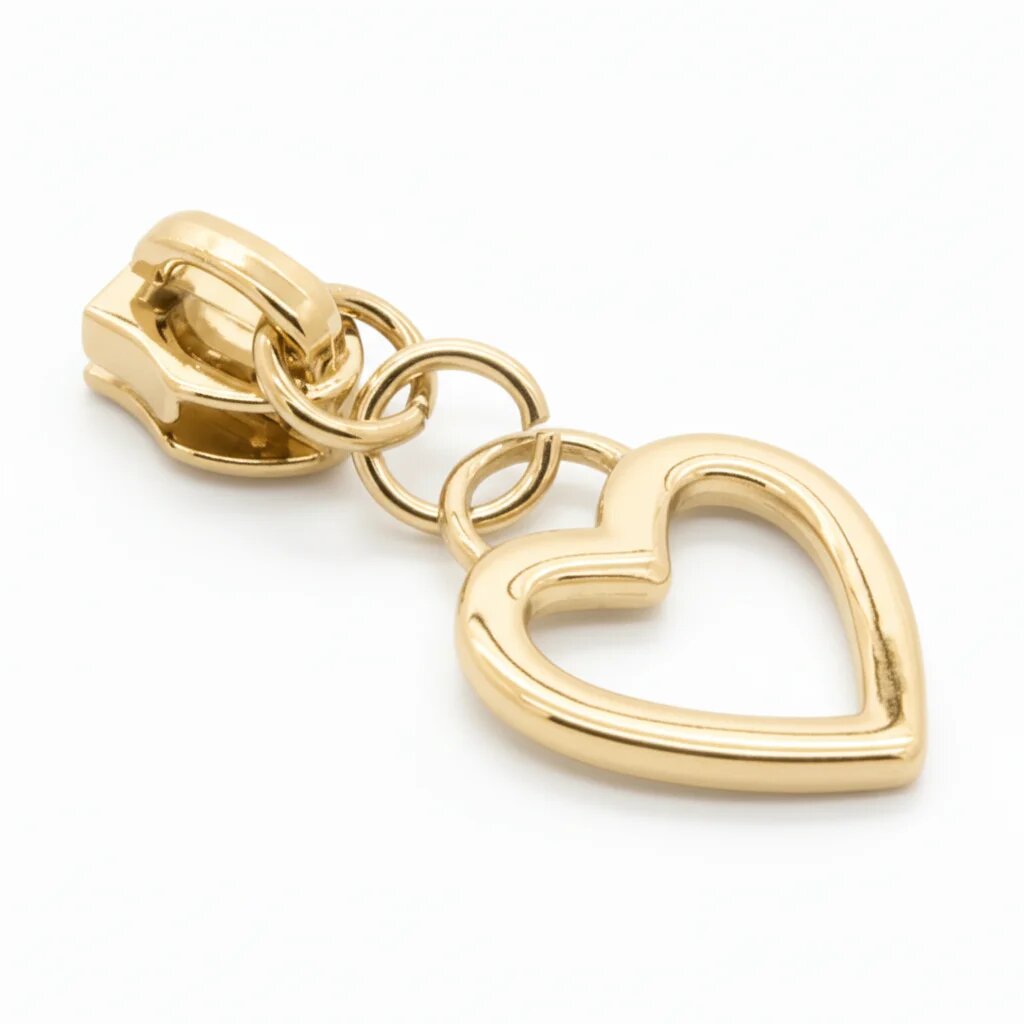 Металлические бегунки для молний 5#, ремонтный комплект No 5 Nylon-20pcs, Light Gold