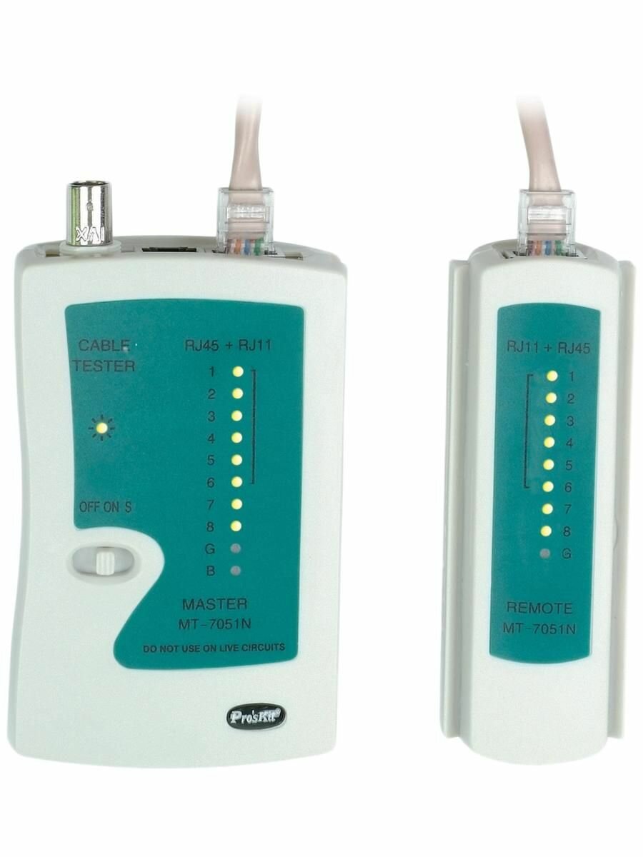 Кабельный тестер Pro'sKit MT-7051N