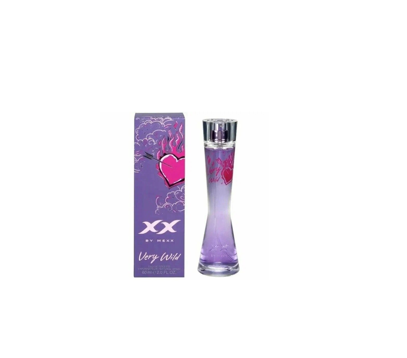 XX by Mexx Very Wild 60 мл туалетная вода для женщин, цветочные, фруктовые, гурманские