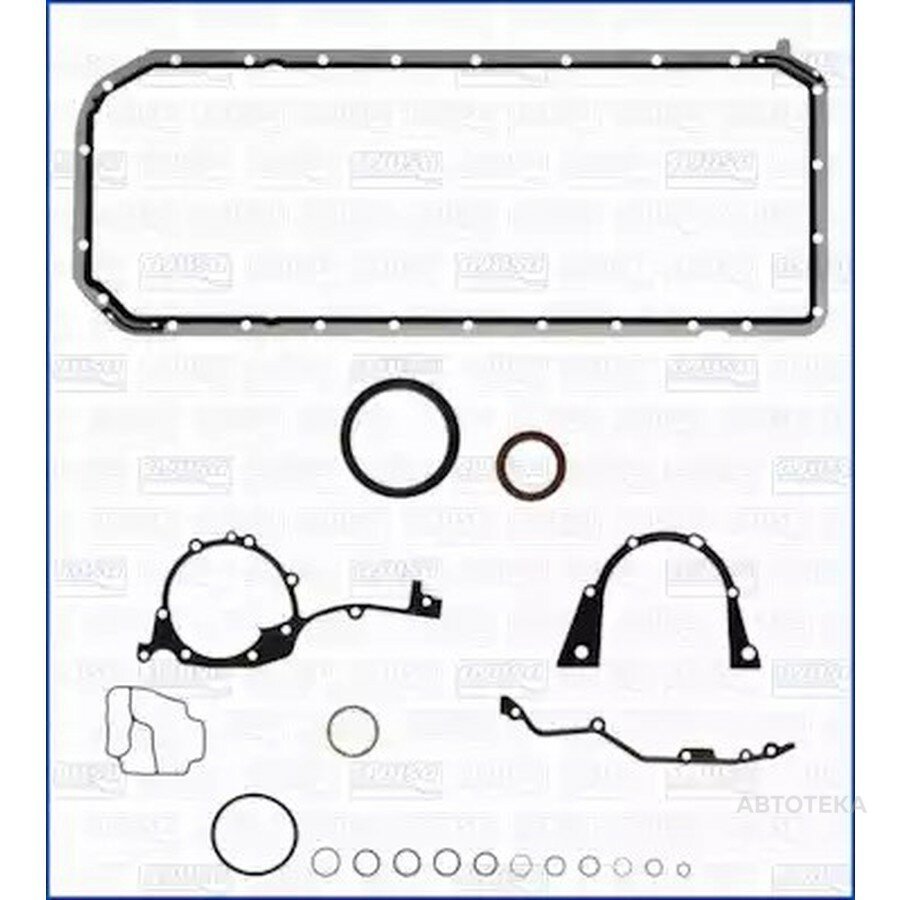 Прокладки двигателя комплект нижний AJUSA 54096700 BMW: 3 /5 TOURING, 323 CI/325 CI/328 I/330 CI/520 I/528 I, 91-10