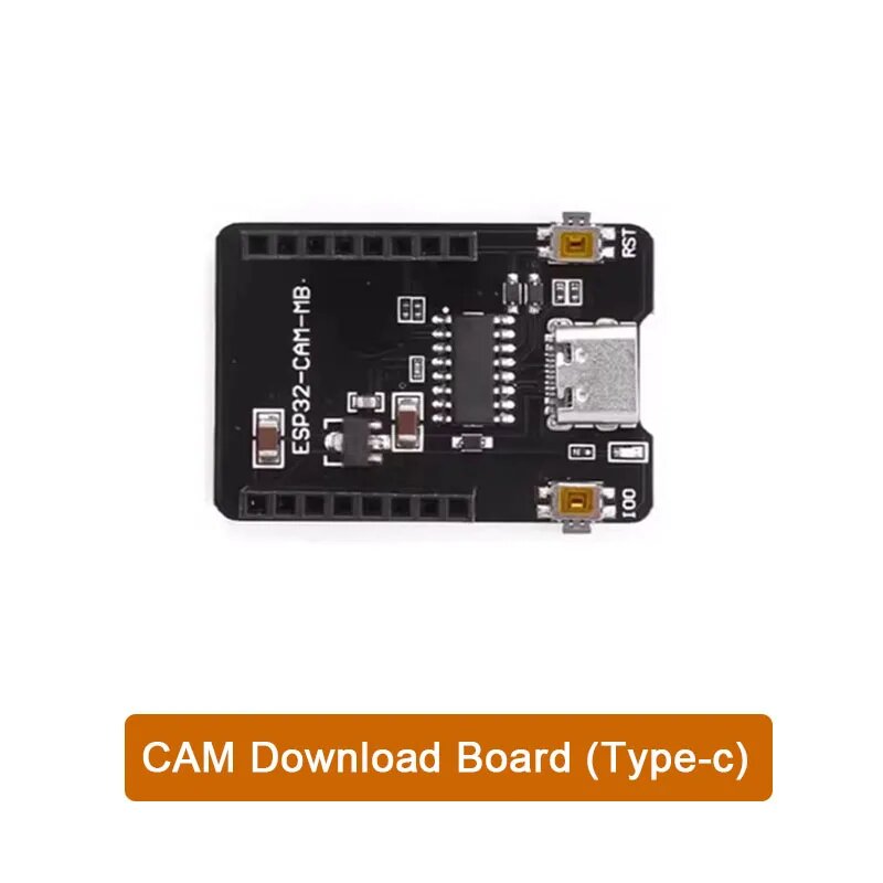 Модуль ESP32-CAM с камерой OV2640 CAM Board (Type-C)