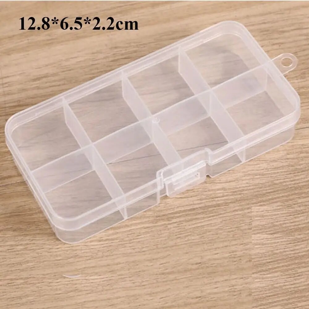 Пластиковый контейнер для хранения 12.8x6.5x2.2cm