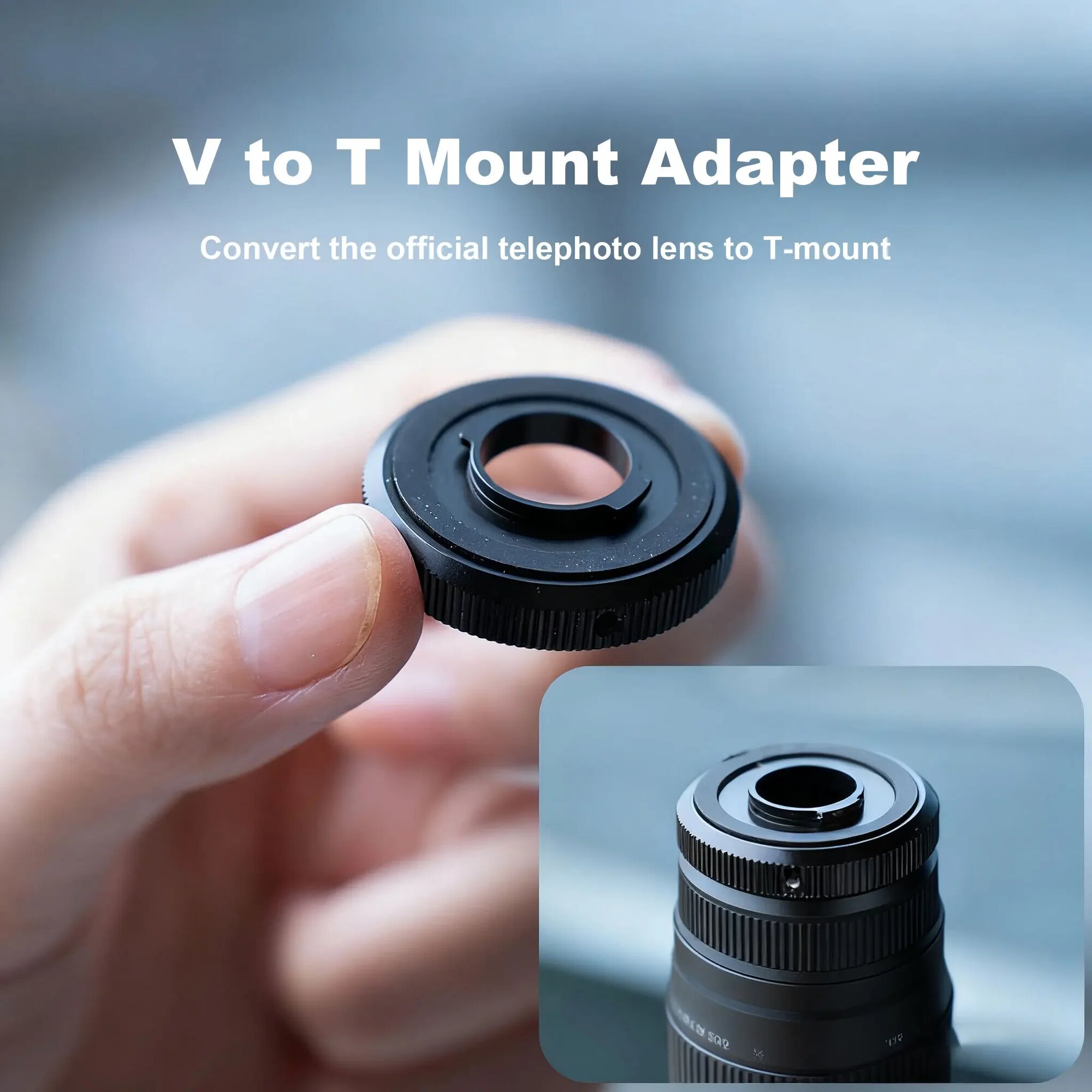 Адаптер V-T Mount для Vivo X200 Ultra, черный
