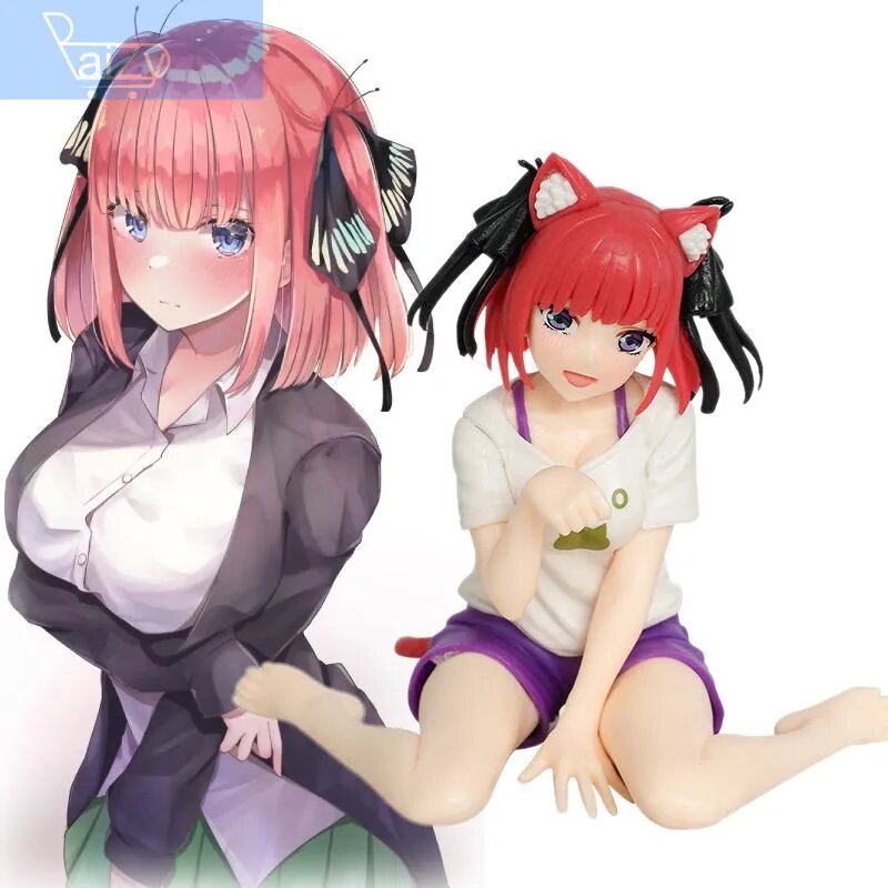 Аниме фигурка Нино Накано (Nino Nakano) Кошки обслуживание на дому / Пять невест (5 toubun no Hanayome),12CM
