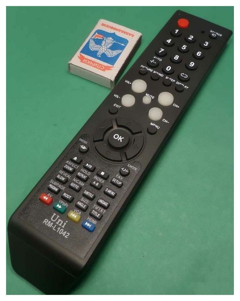 Пульт Supra RM-L1042 (RM-L1042+2) Для LCD/LED TV повтор наименования ! универсальный