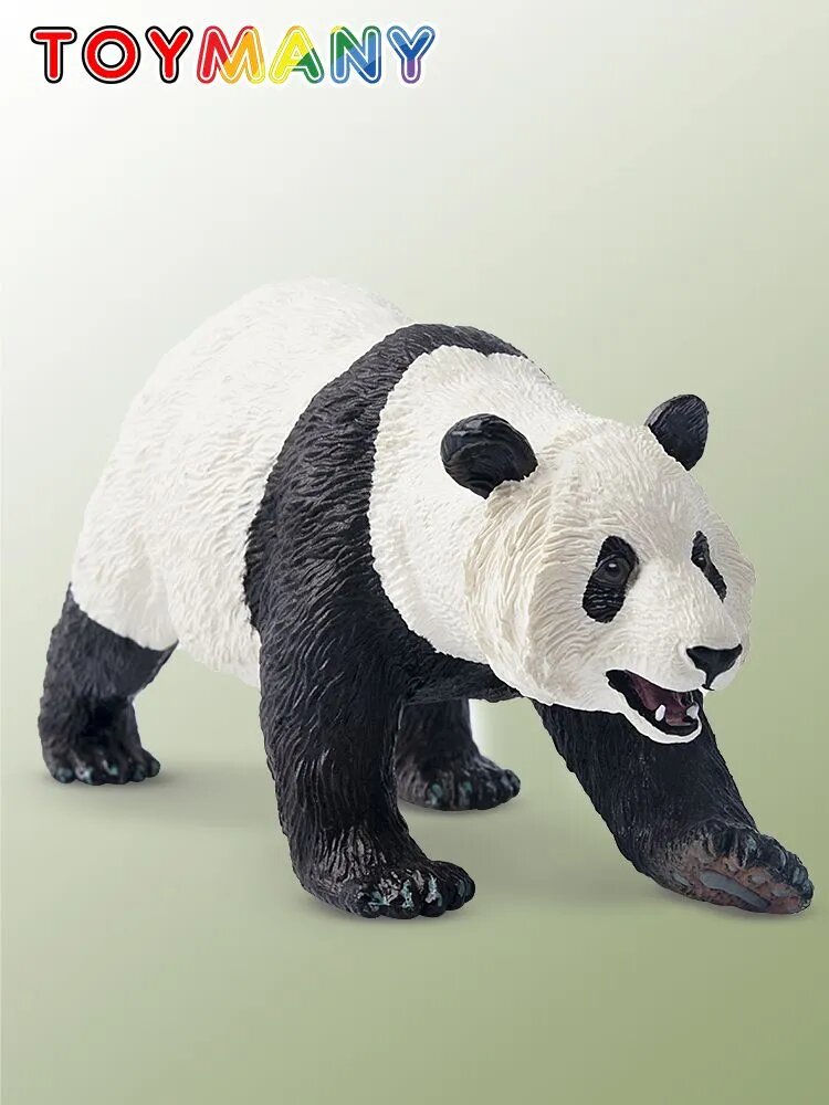 Toymany фигурка дикого животного, фигурка самки гигантской панды - подарок для детей