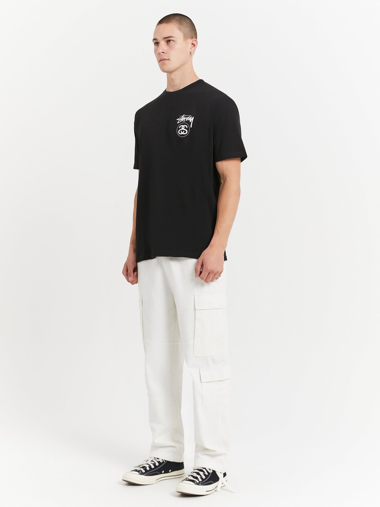 Футболка Stussy Stussy, 1 шт., размер L, black — фото 1