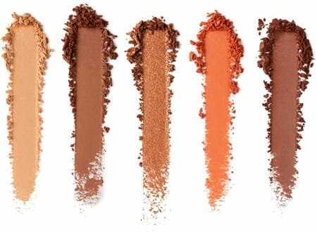Тени для век MUA MakeUp Academy Eyeshadow Collection 5 Shade Palette, amber sunset, 3.8 г
