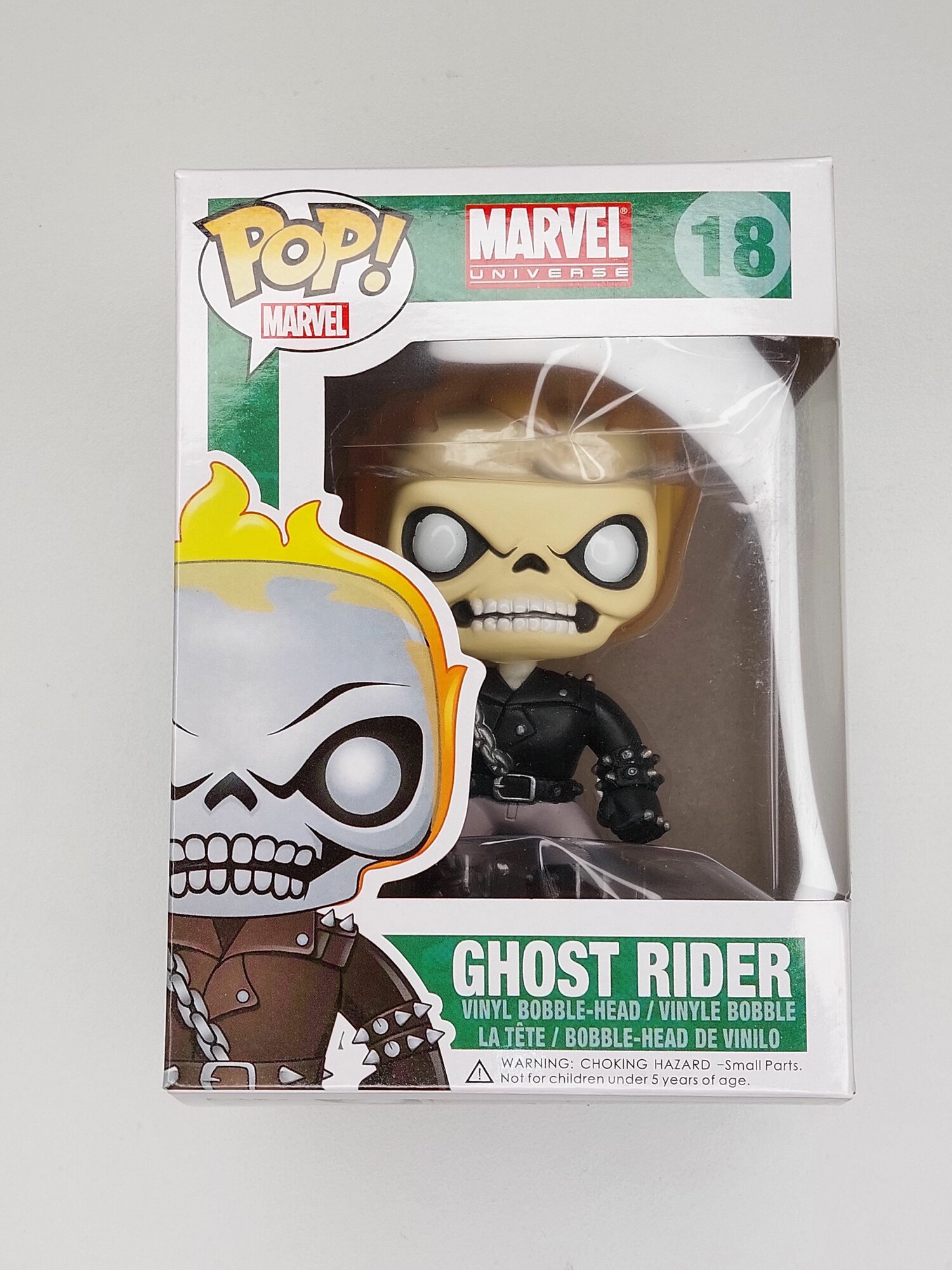 Фигурка Призрачный гонщик Ghost Rider Марвел Marvel 18