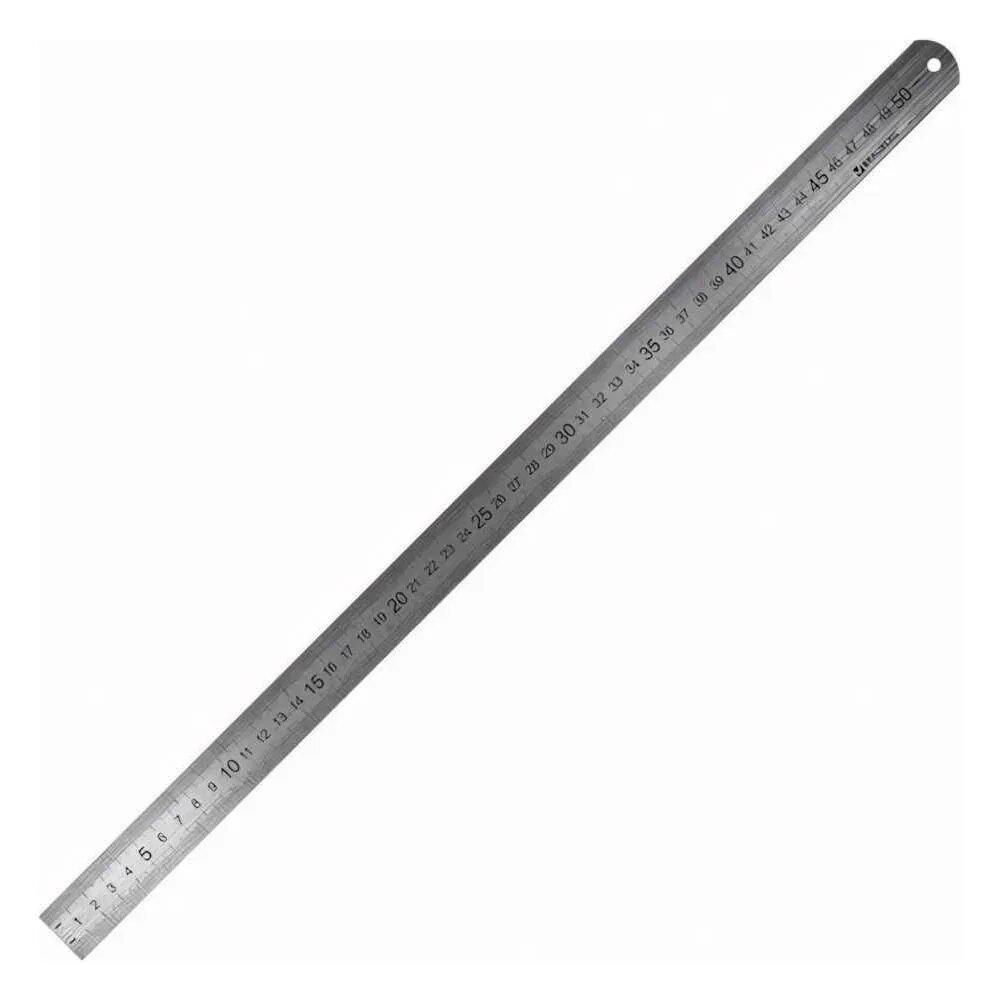 Металлическая линейка BRAUBERG 50 см 210310