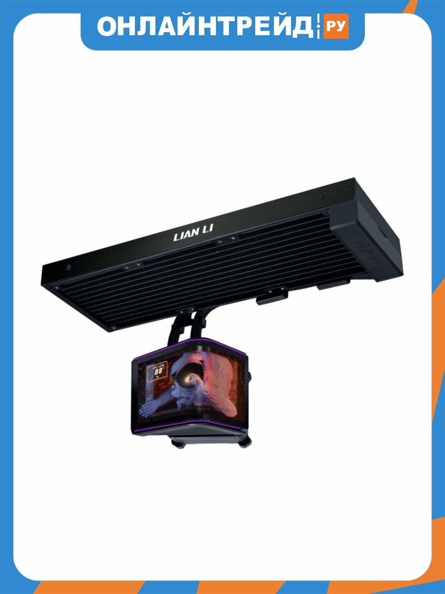 СВО для процессора Lian LI HydroShift II OLED Curved 360Fanless Black (G89. GHS2OLDC36NB. R0) (GHS2OLDC36NB)