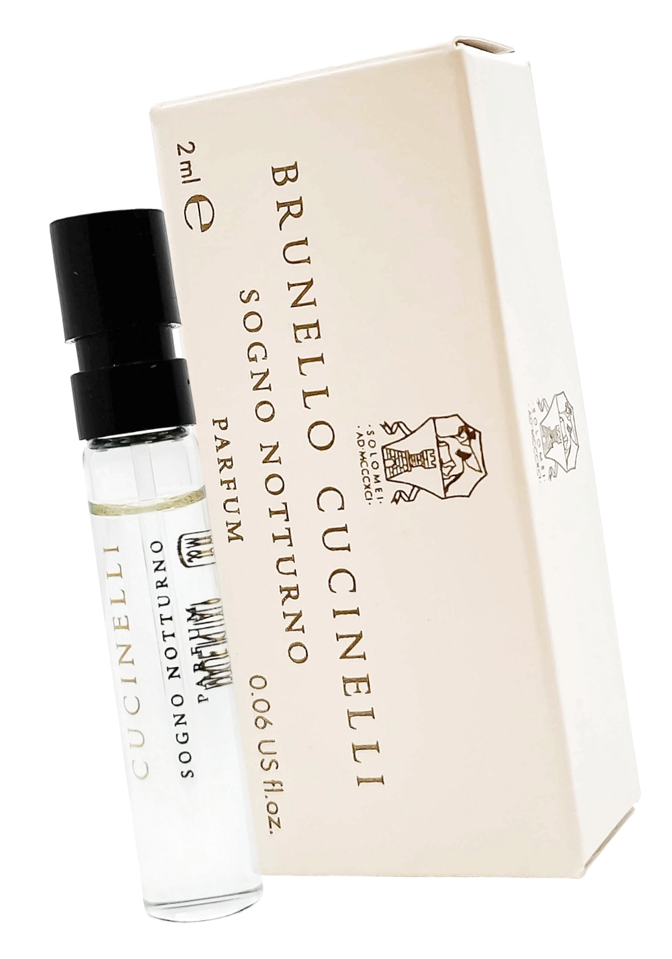 Brunello Cucinelli Sogno Notturno миниатюра духов 2 мл / Кучинелли Согно Ноттюрно унисекс