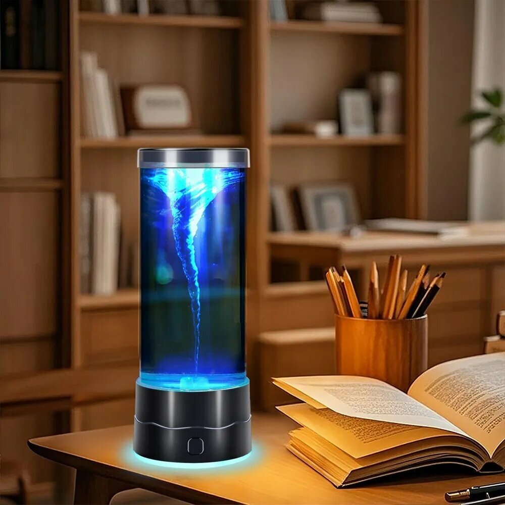 Светильник "Смерч" с RGB подсветкой, USB, креативный ночник, тихий, декоративный