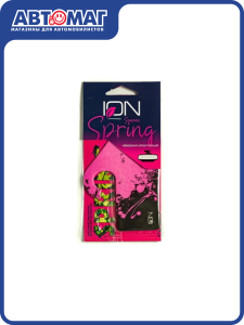 ION Освежитель картонный подвесной Seasons Spring (весна), TA-IP02